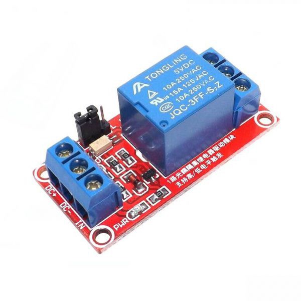 1 Channel Relay Module 5V Support High Low Level Trigger Adjustable Arduino | Shopee Malaysia