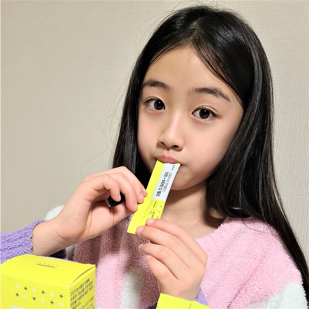 recipebox realrecipe kids Zinc+Vitamin D immune Jelly Stick (1box 15ea), Korea's No. 1 health ...