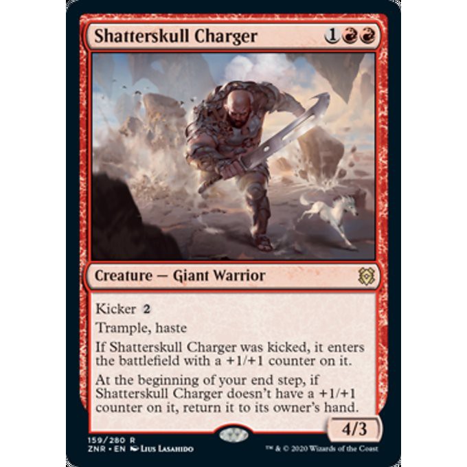 Shatterskull Charger | [ZNR][R][Creature][MTG Singles] | Shopee Malaysia