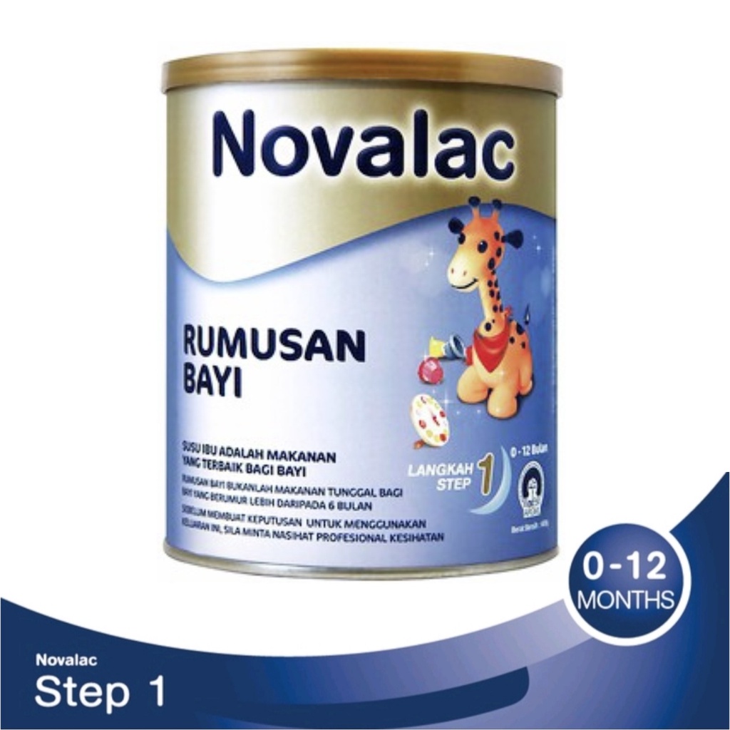 Novalac Step 1 (0-12mths) 400g | Shopee Malaysia