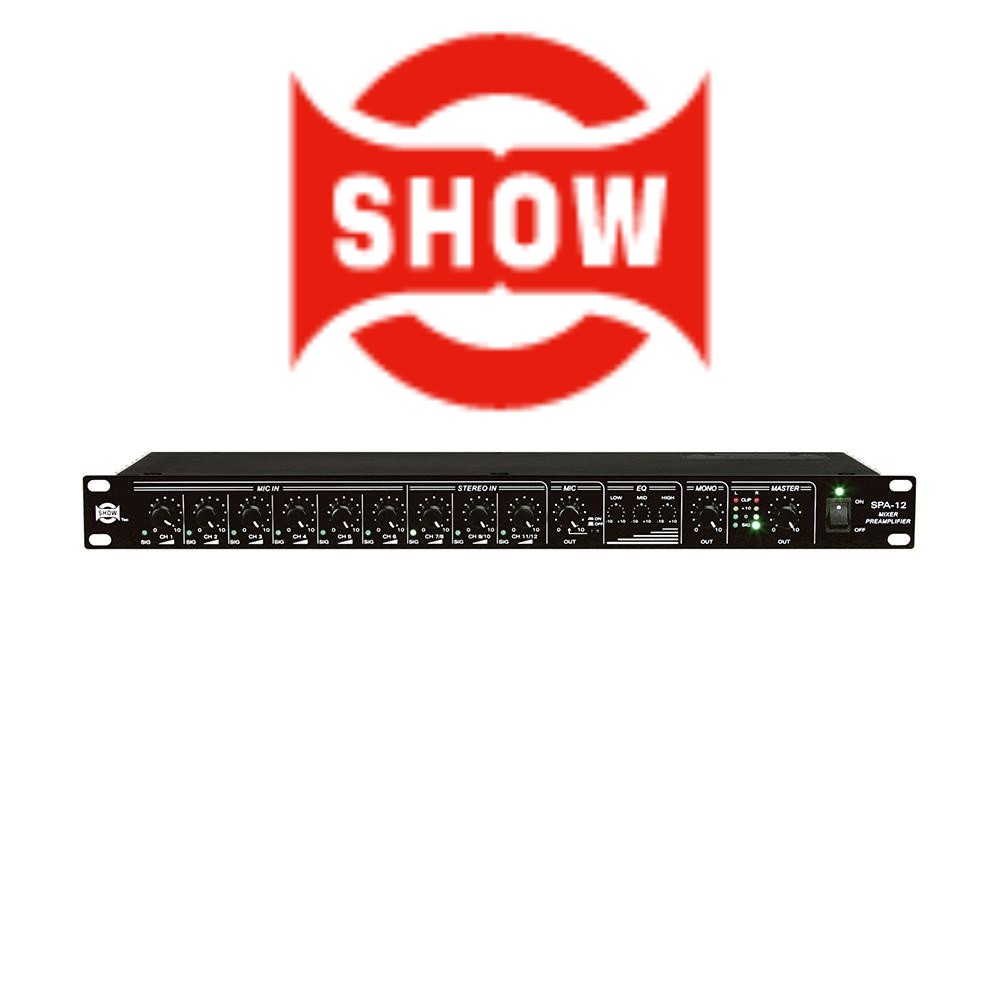 SHOW SPA-12 Mixer Pre Amplifier | Shopee Malaysia