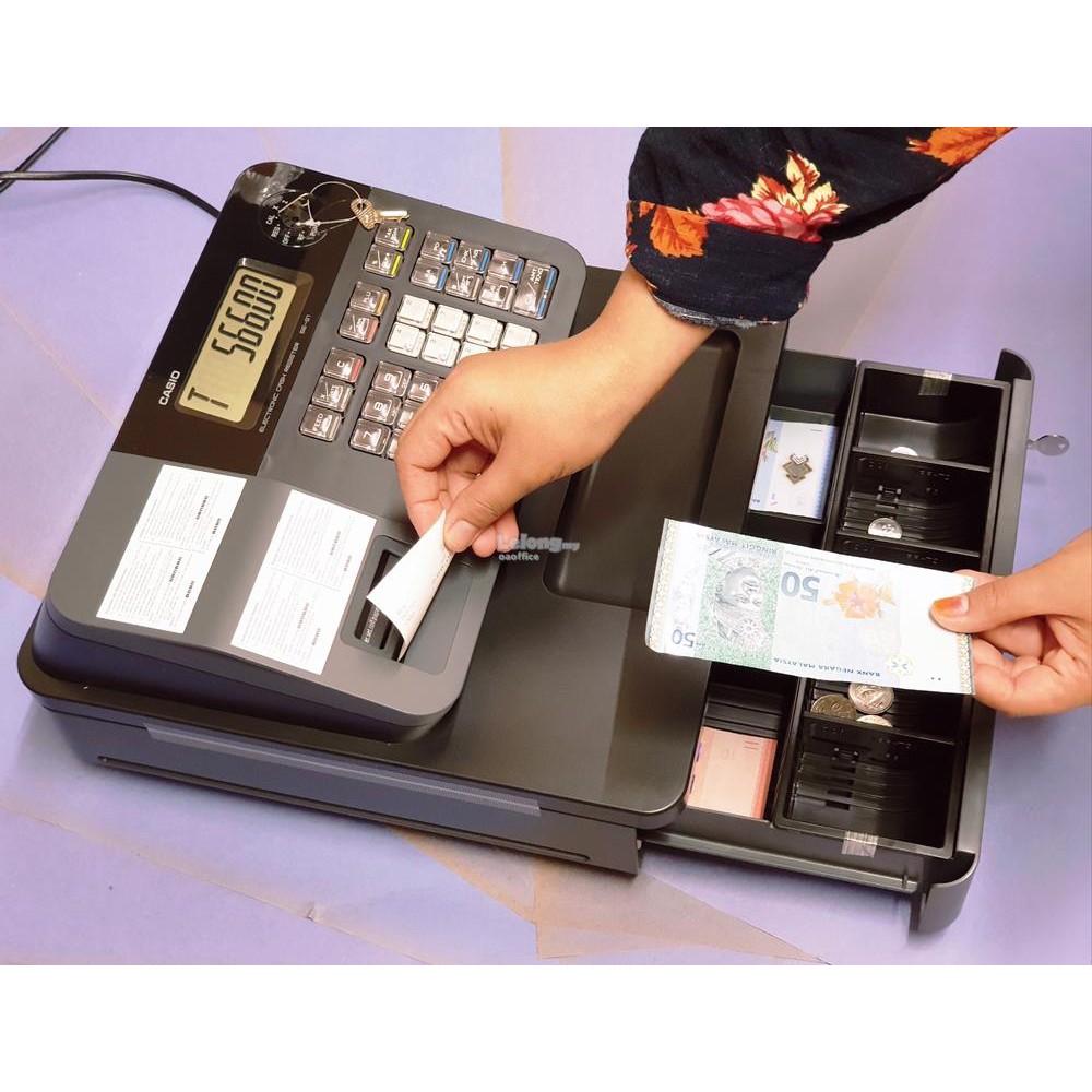 CASIO Cash Register Shop Counter Machine Print Receipt | Shopee Malaysia