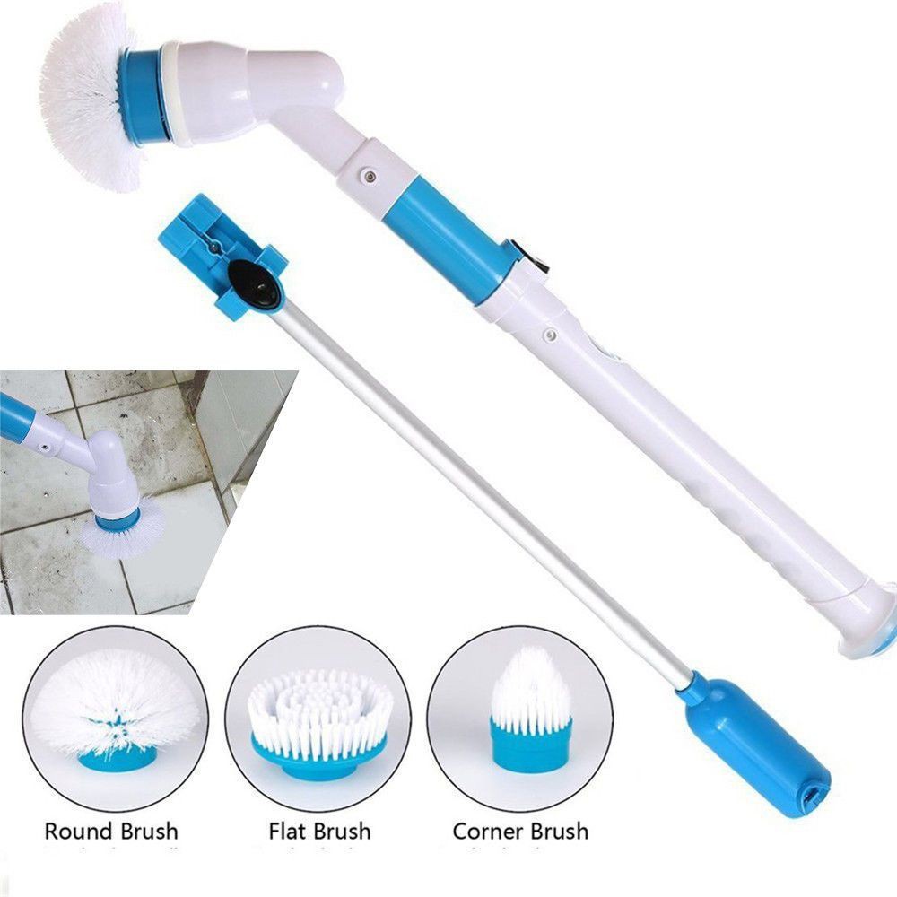Turbo Scrub 360 Electric Cordless Handheld Cleaning Brush Scrubber for ...