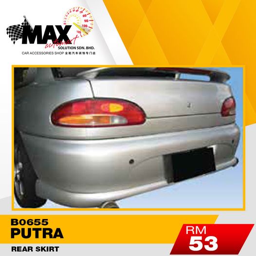 B0655 PROTON PUTRA REAR SKIRT BODYKIT | Shopee Malaysia
