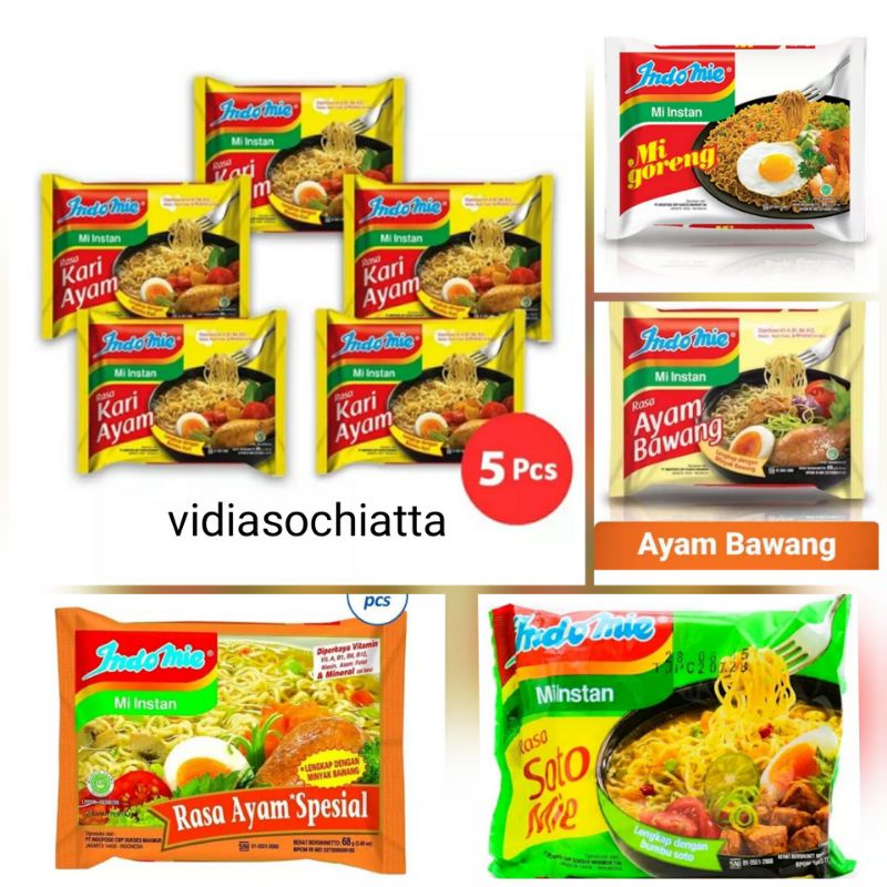 Jumbo regular boiled fried Indomie, package contains 5 pcs | Shopee ...