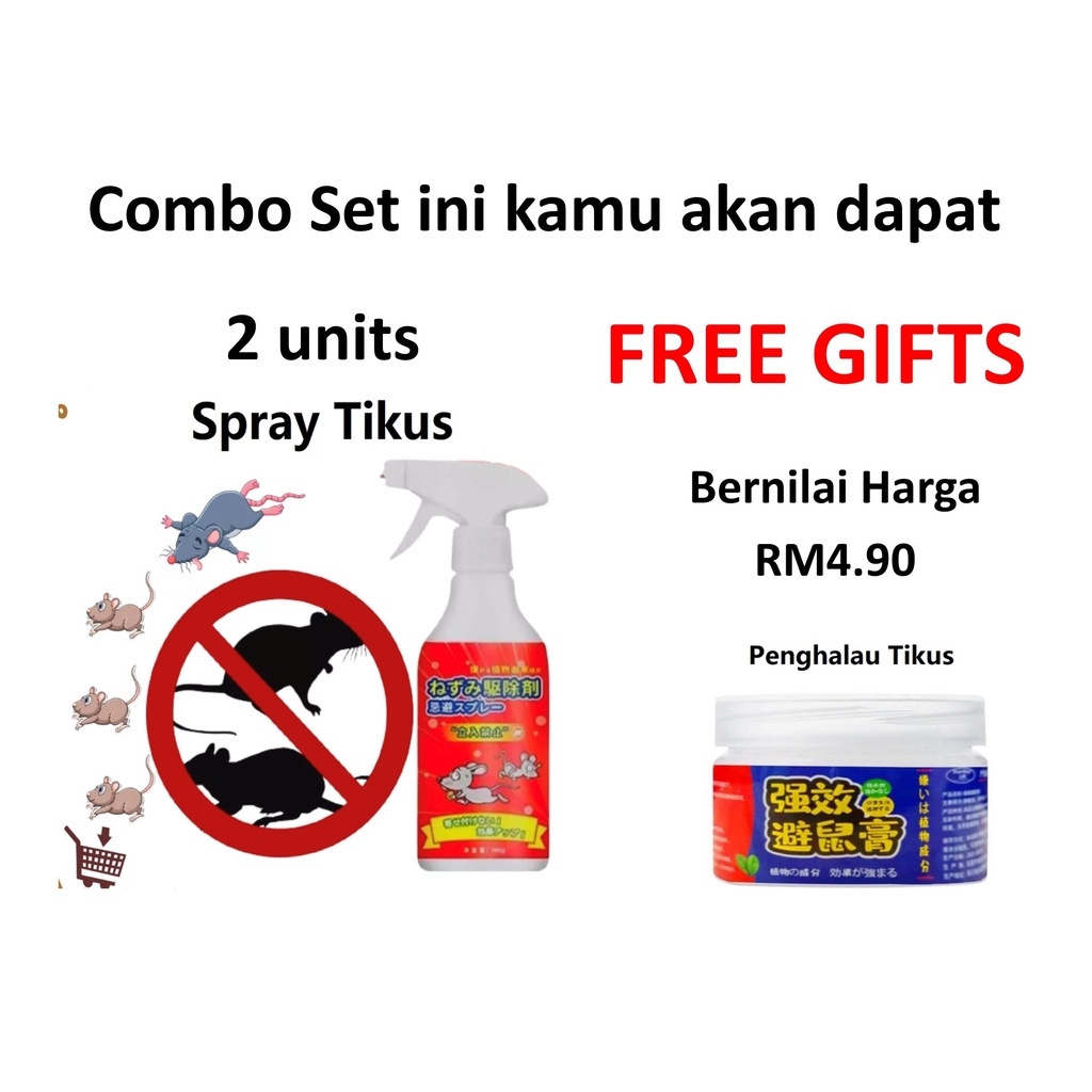 Saverstore Penghalau Tikus Spray Tikus Halau Tikus Semburan Halau Tikus ...