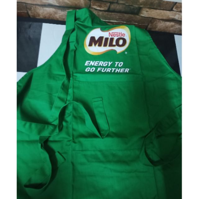 apron milo limited...original from nestle.(kain tebal n cantik ...