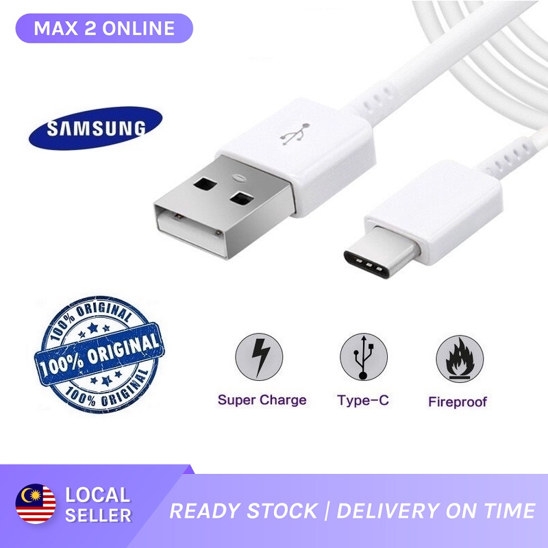 ORIGINAL Sam Type C Data Fast Charging Android Phone Cable | Shopee ...