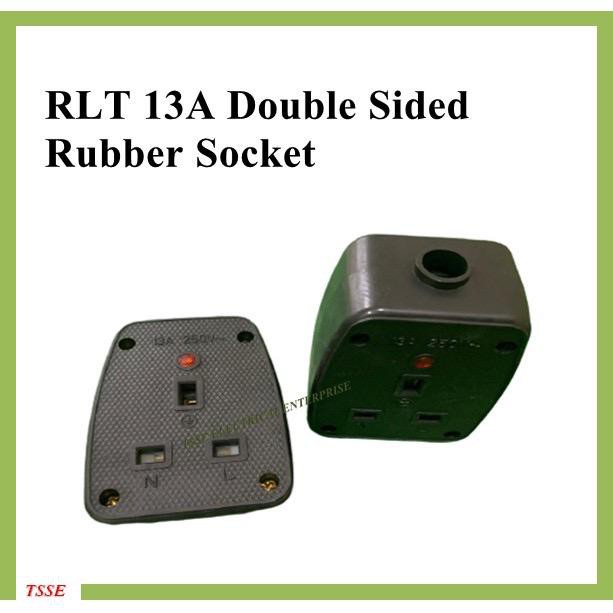 13A Double Sided Rubber Socket | Shopee Malaysia