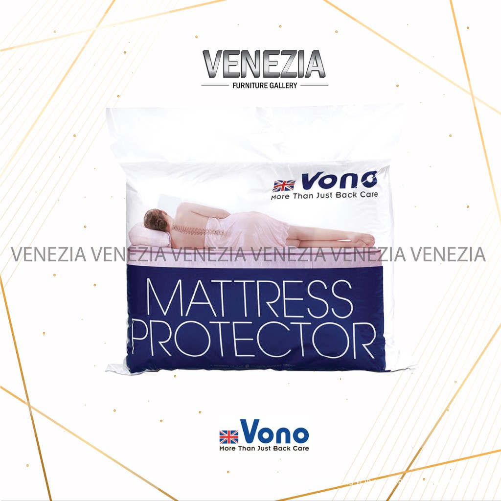 Vono Mattress Protector (King/ Queen/ Super Single/ Single) | Shopee ...
