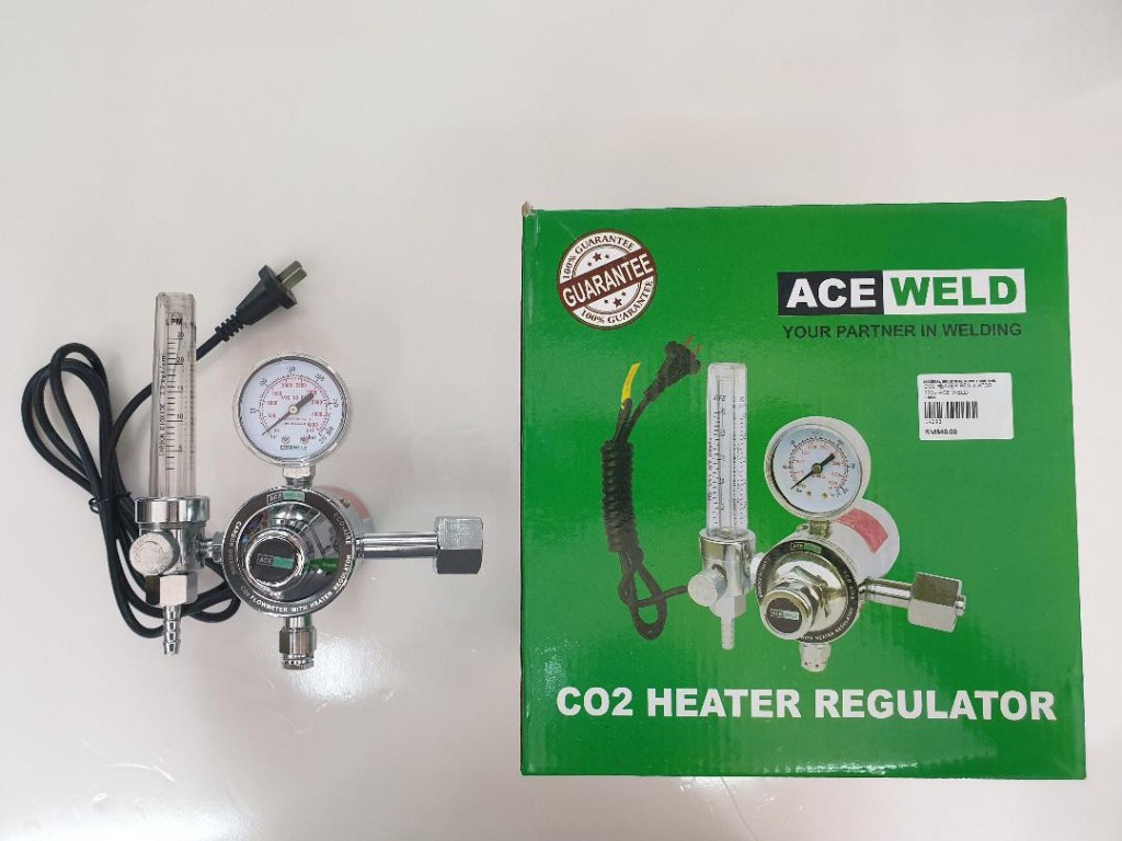 Heavy Duty & Professional CO2 Heater Regulator For MIG Welding ( 36V ...