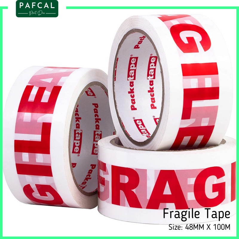 (READY STOCK) High Quality Fragile OPP Tape 52mic x 48mm x 100M ...
