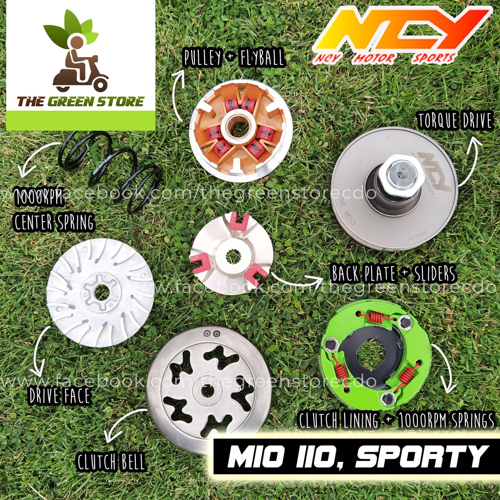 NCY Racing CVT Set (Mio 110, Sporty ) | Shopee Malaysia