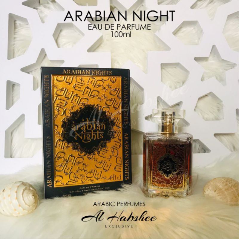 **New Arrival** ARAB PERFUME ARABIAN NIGHTS 100ML FOR MEN & WOMEN ...