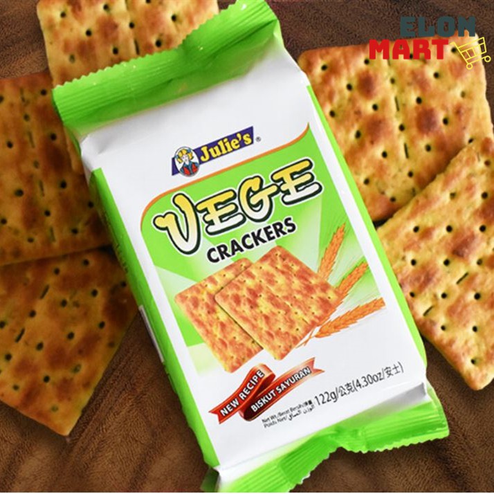 JULIE'S Crackers 125g (Golden / Sugar / Butter / Vege) | Shopee Malaysia