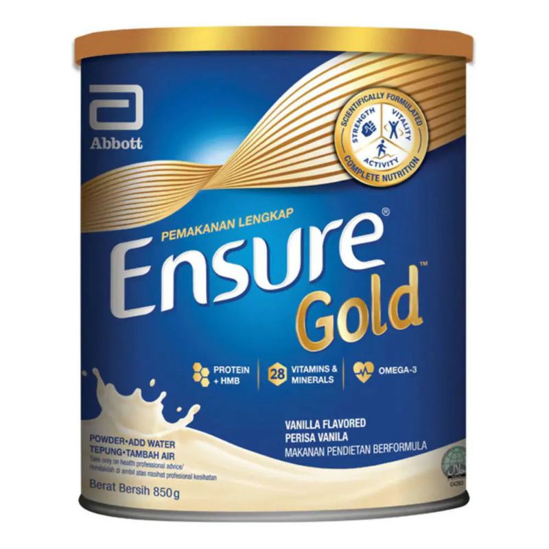 ENSURE GOLD VANILLA 850G | Shopee Malaysia