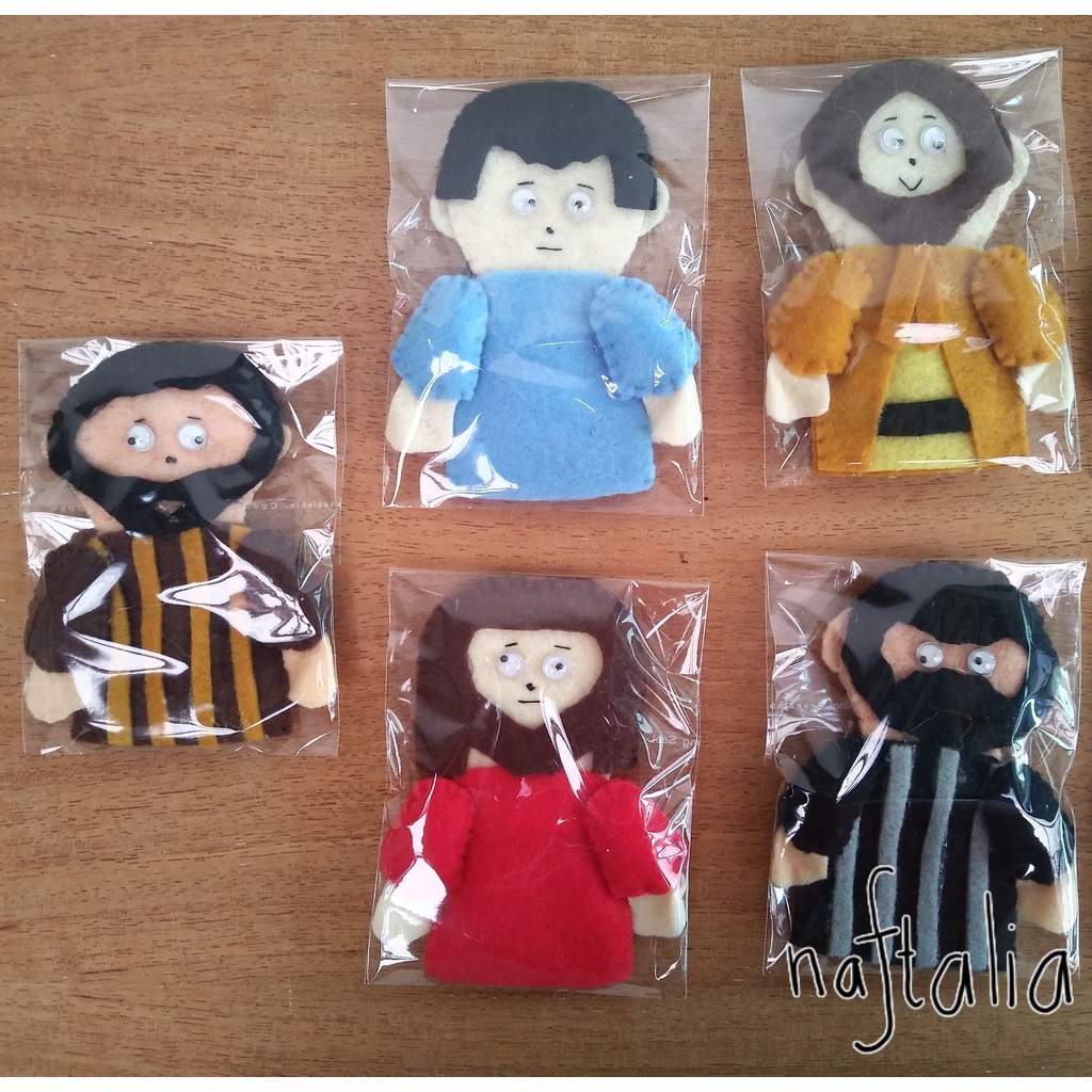 Bible Story Finger Puppets | Jesus Pupil Series 2 | Shopee Malaysia