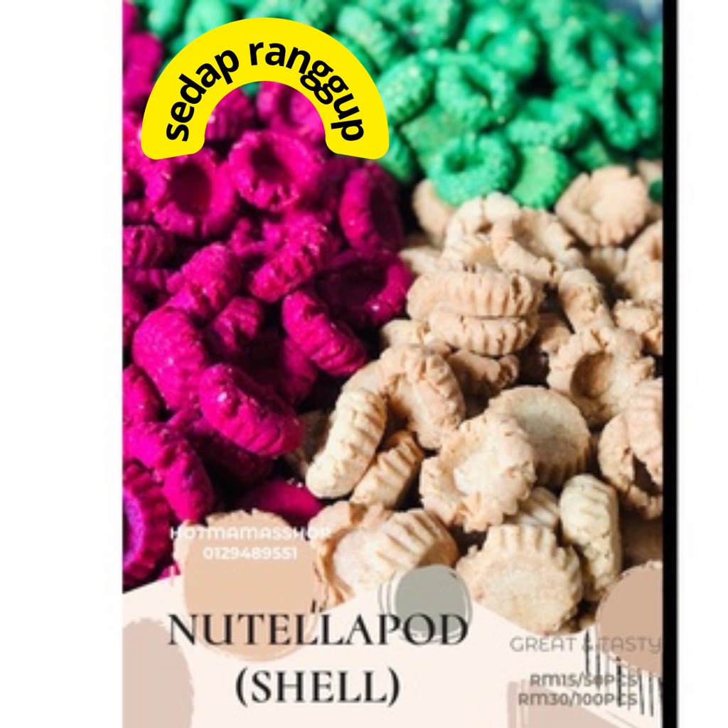 Shell Readystock / Homemade Shell / Pelbagai Rasa/ Homemade Biscuits ...