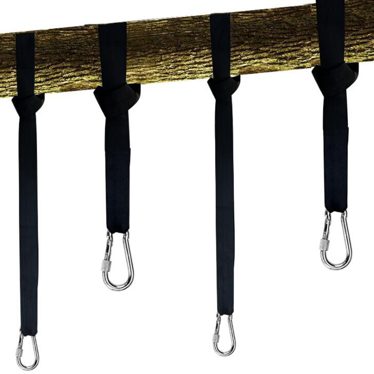 Outdoor Survival Activities 600D Polyester Tree Swing Hanging Rope Kits ...