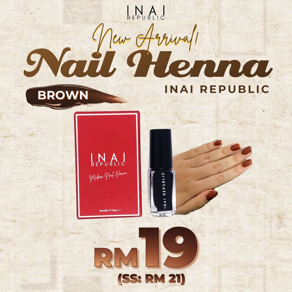 SIMPLE & CANTIK INAI KUKU BABY 🔥 | Shopee Malaysia