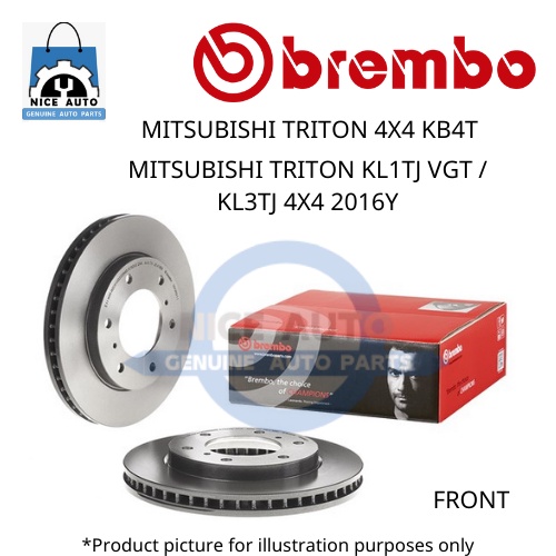 MITSUBISHI TRITON 4X4 (KB4T) / TRITON KL1TJ (KJ3T) 4X4 (2016Y) (FRONT ...