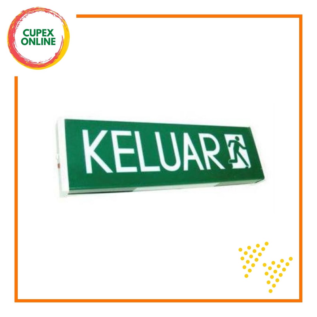 JUMBOHAN TR408 LED Keluar Sign Super Bright (cupex) | Shopee Malaysia