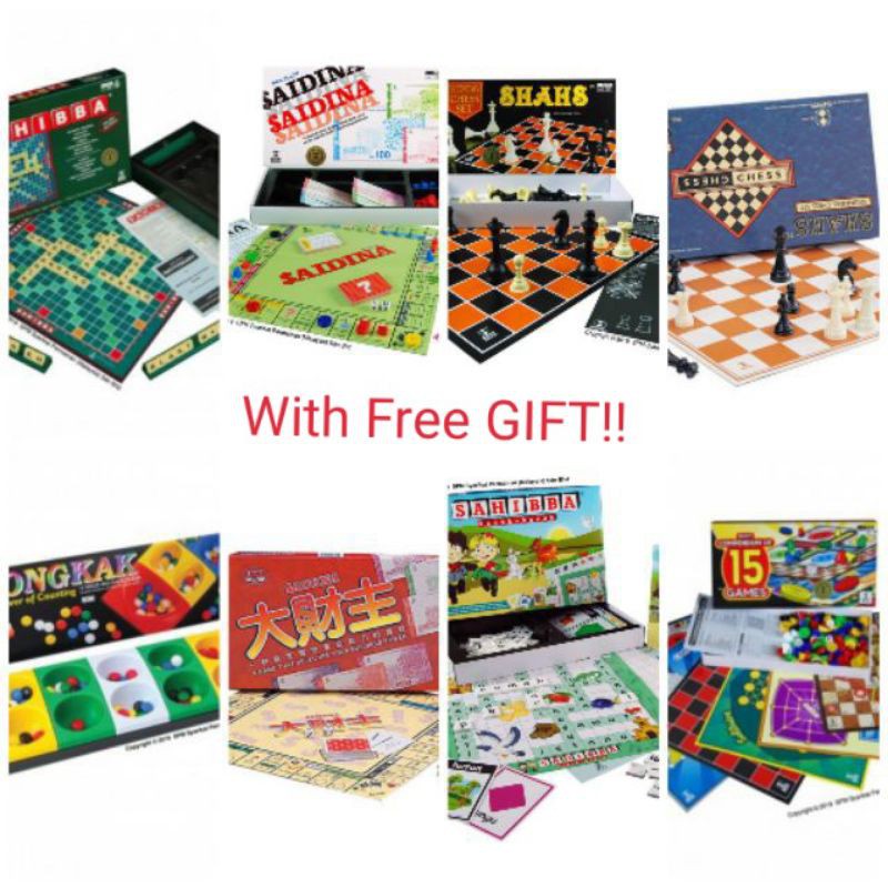 ORIGINAL SPM Boardgames- Sahibba Saidina Standard Hill & Beach Bolabola ...