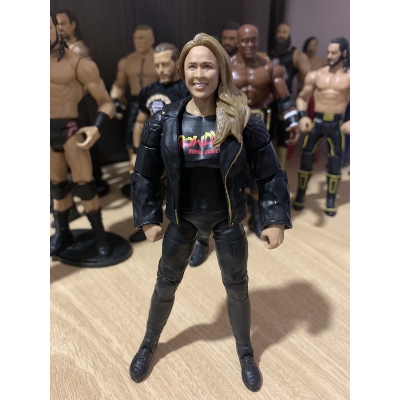 WWE Elite Mattel Figure Ronda Rousey | Shopee Malaysia