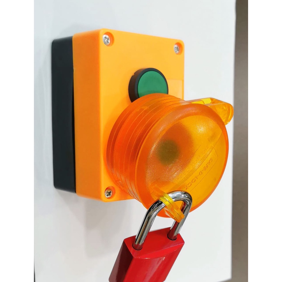 LOTO for emergency button, Lockout , safety cover | Shopee Malaysia