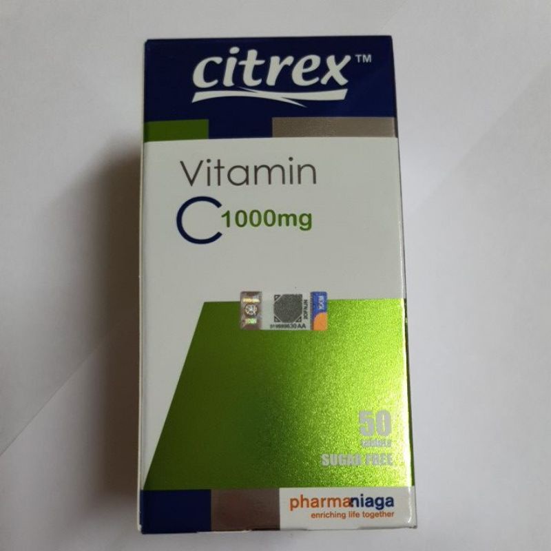 Citrex Vitamin C 1000mg Chewable Tablets 50s (Sugar Free) (Expiry Date ...