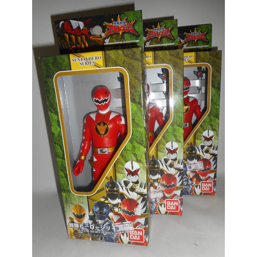 100% ORIGINAL BANDAI Sentai Hero Series SHS/ Power Ranger: Dino Thunder ...