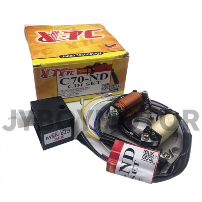 HONDA C70-ND C70 MAGNET COIL FUEL COIL CDI UNIT SET VTC | Shopee Malaysia
