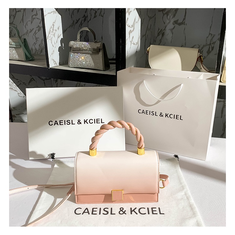 (CAEISL&KCIEL) Women's bag gradient powder portable small bag women's ...