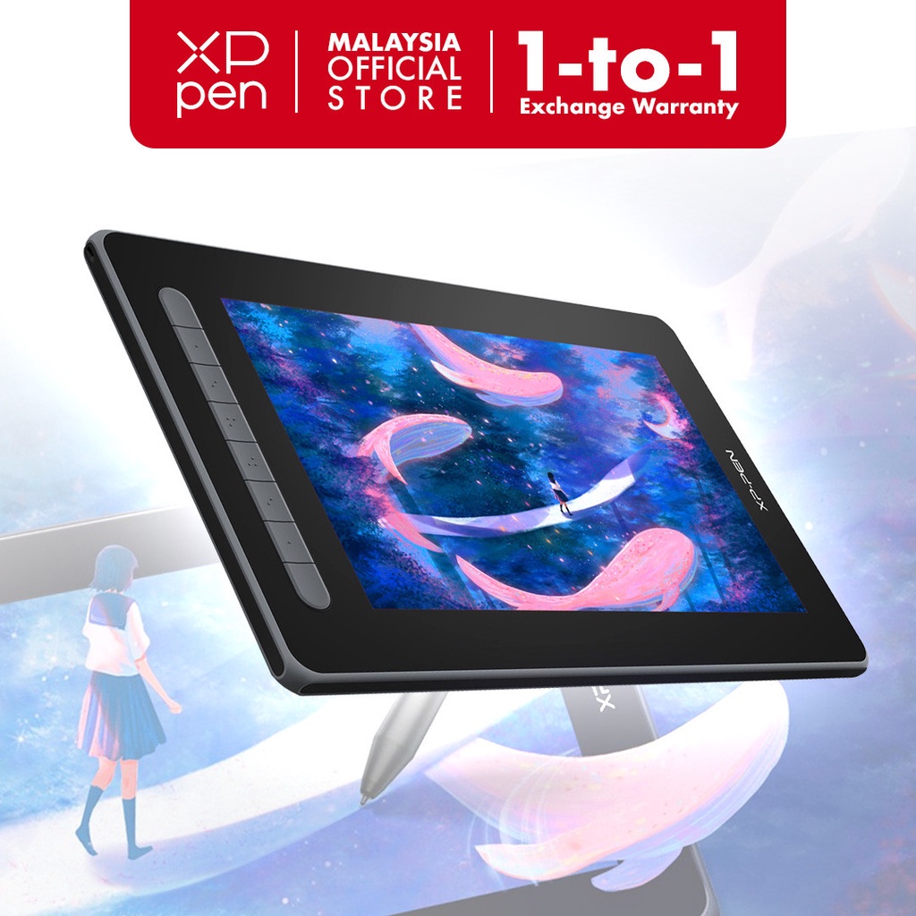 XP-Pen Artist 12 2nd Gen Digital Display with X3 Smart Chip | Shopee ...