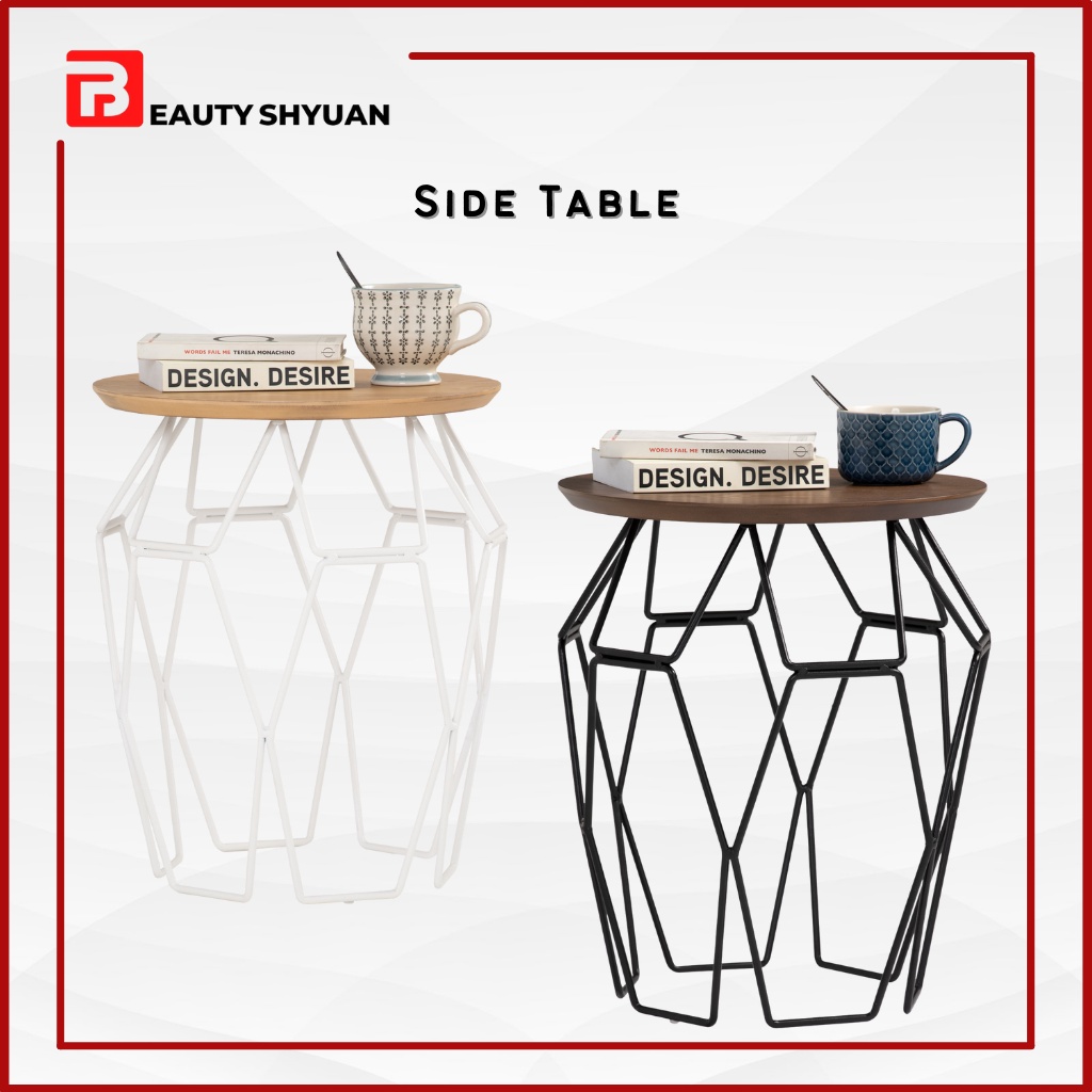 [SIAP PASANG] NANO Side Table Living Room Table Coffee Table Round ...