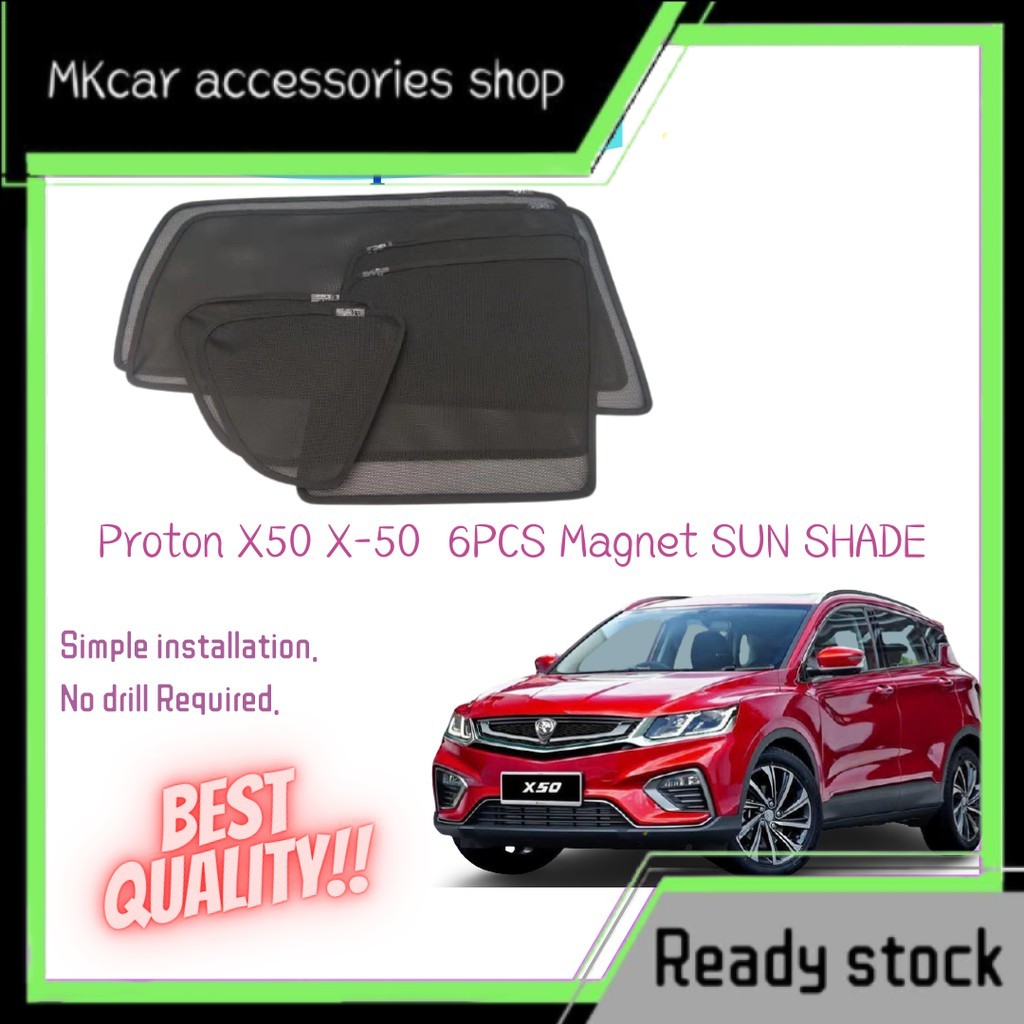 Proton X50 X-50 UV Cut MAGNET Sun Shade Custom Fit Magnetic Sunshade ...