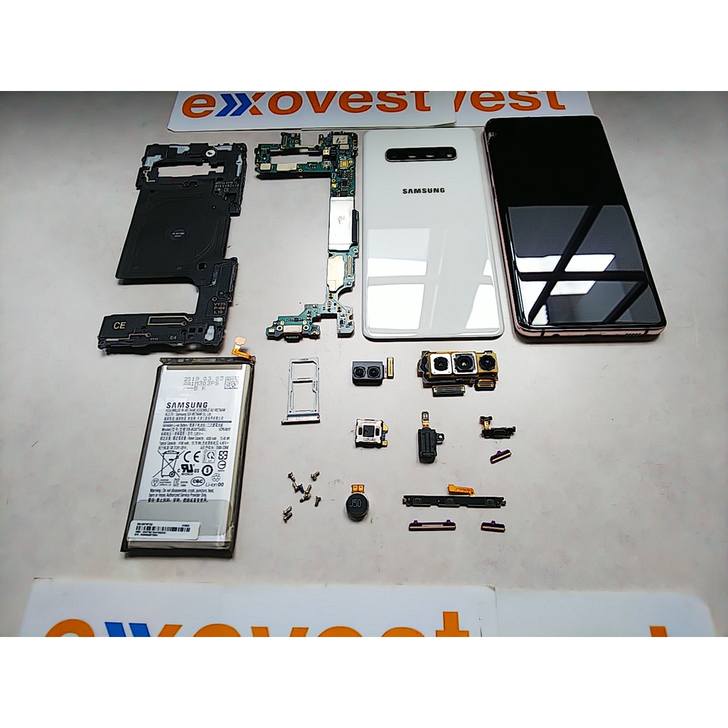 Sparepart Samsung S10+_LCD Speaker Kamera Socket Vibrator Housing ...