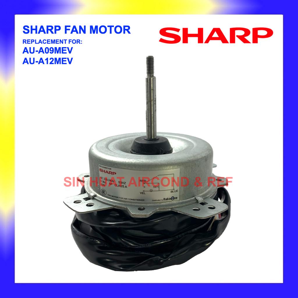 Sharp Outdoor Fan Motor SHARP AU-A09MEV / AU-A12MEV Replacement Motor ...