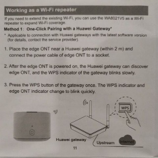 Huawei Edge ONT EchoLife WA8021V5 Wi-Fi Mesh router | Shopee Malaysia