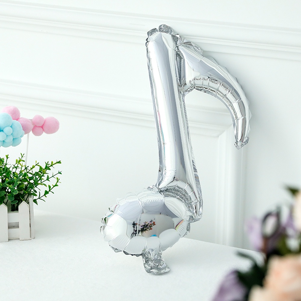 Musical Notes Balloons Quaver Shaped Balloons Birthday Party ...