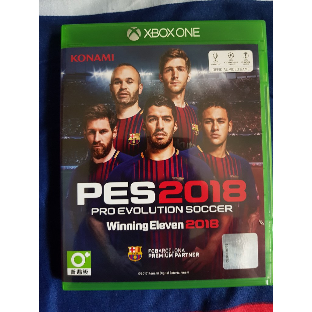 Microsoft Xbox One Pes 2018 Pro Evolution Soccer Winning Eleven 2018 ...