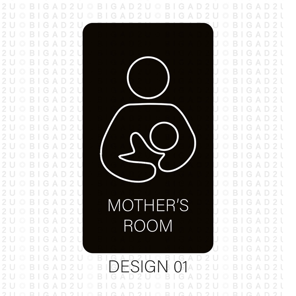 Mothers Room Nursing Room Breastfeeding Room Lactation Room Sign ...