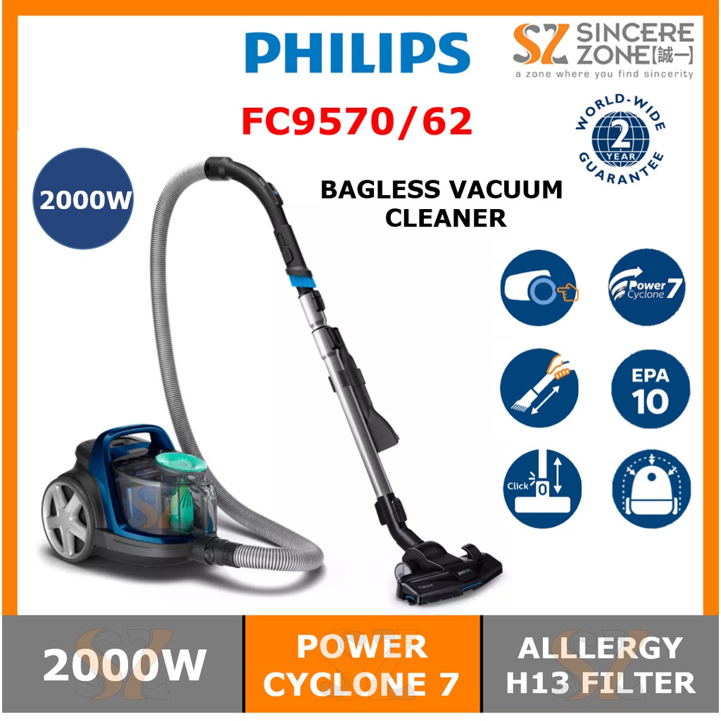 Philips FC9570 Bagless Vacuum Cleaner | Shopee Malaysia