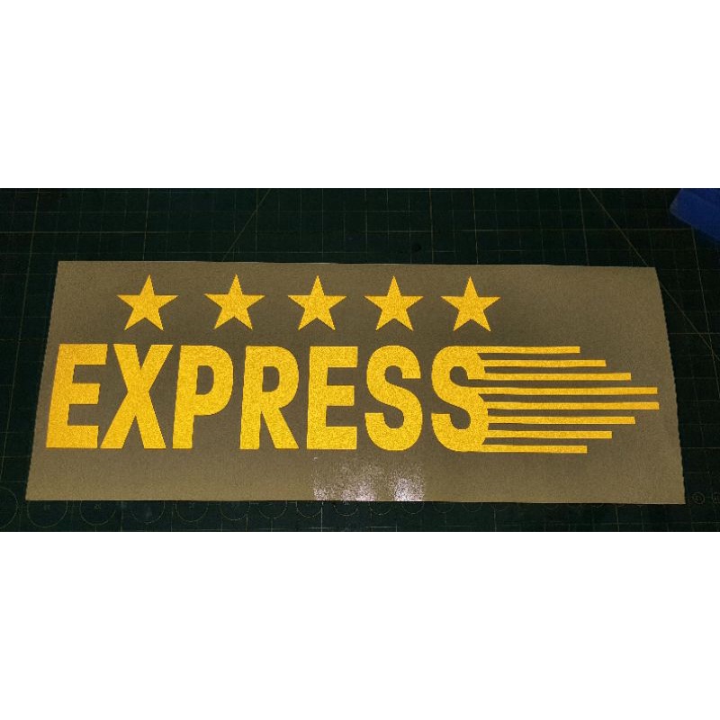 5 STAR EXPRESS STICKER,STICKER CERMIN,STICKER TAMPAL LUAR,STICKER LORI ...