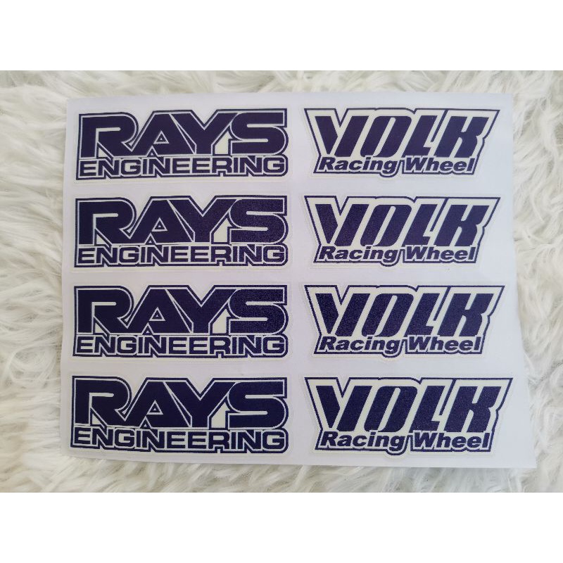 Stiker Rim TE37 @ SSR copy Thai | Shopee Malaysia