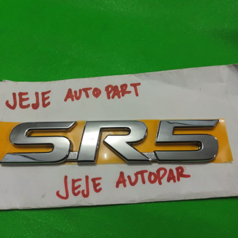 Original SR5 fortuner hilux writing emblem | Shopee Malaysia