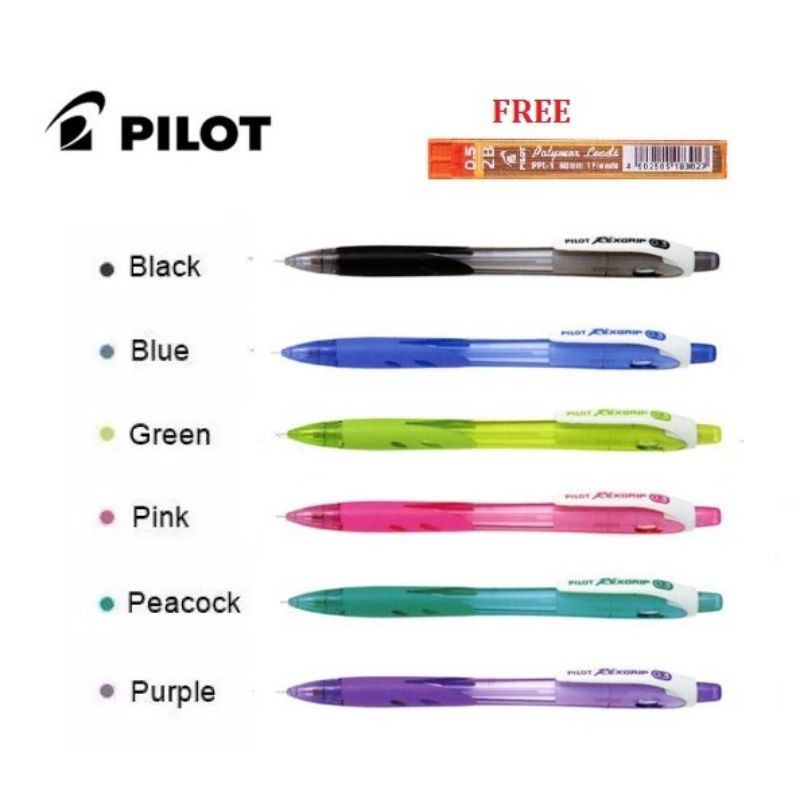 PILOT PENSEL MEKANIKAL REXGRIP MECHANICAL PENCIL HRG10RC ( mechanical ...