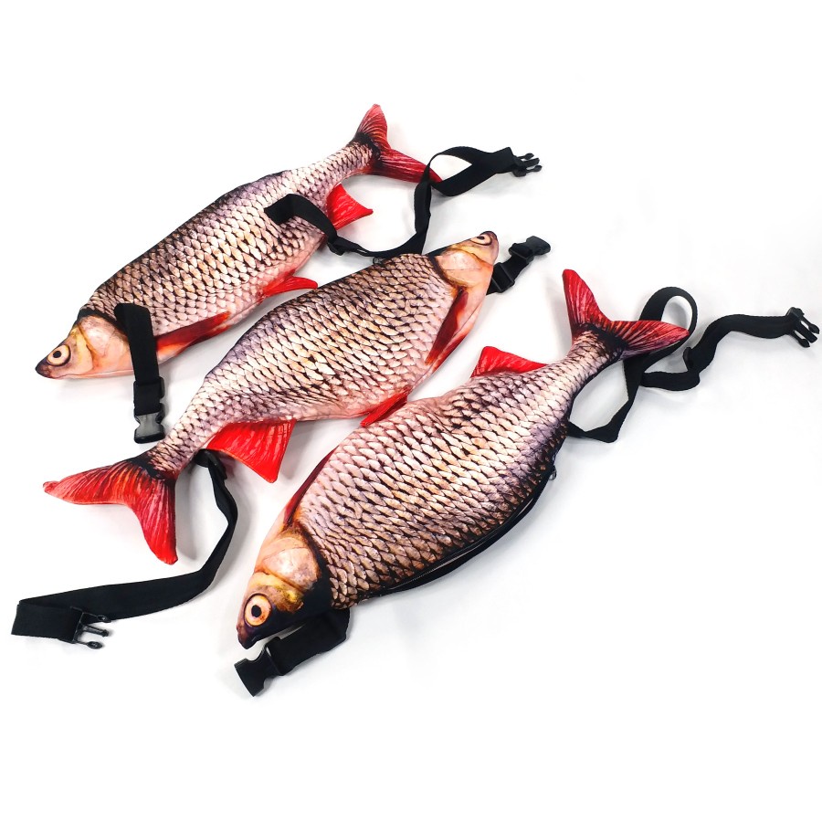 Back Sling Bag Unique Tombro Fish Chest Bag for Fishing Hobby cute gift ...