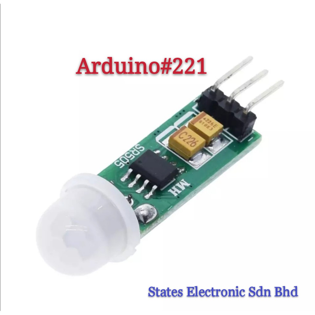Arduino#221 HC-SR505 Mini PIR Motion Sensor Module | Shopee Malaysia