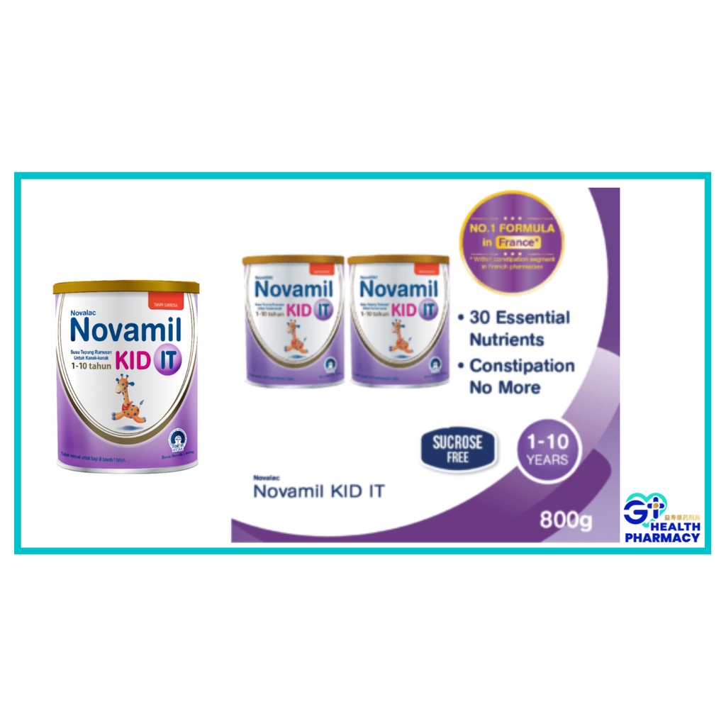Novamil Kid IT 800g 1 - 10years For Constipation (Formerly Novalac It ...